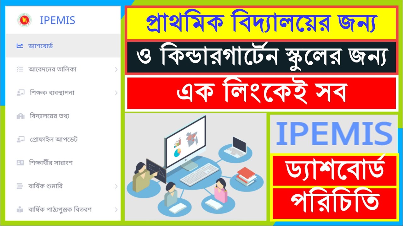 IPEMIS ড্যাশবোর্ডের বিস্তারিত || Introduce of IPEMIS dashboard || IPEMIS || DPE || Edu Tech Bd ...
