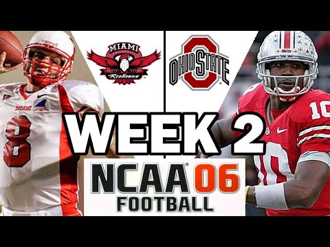 Miami (OH) at Ohio State - 2005 Season Simulation (NCAA 06) - YouTube