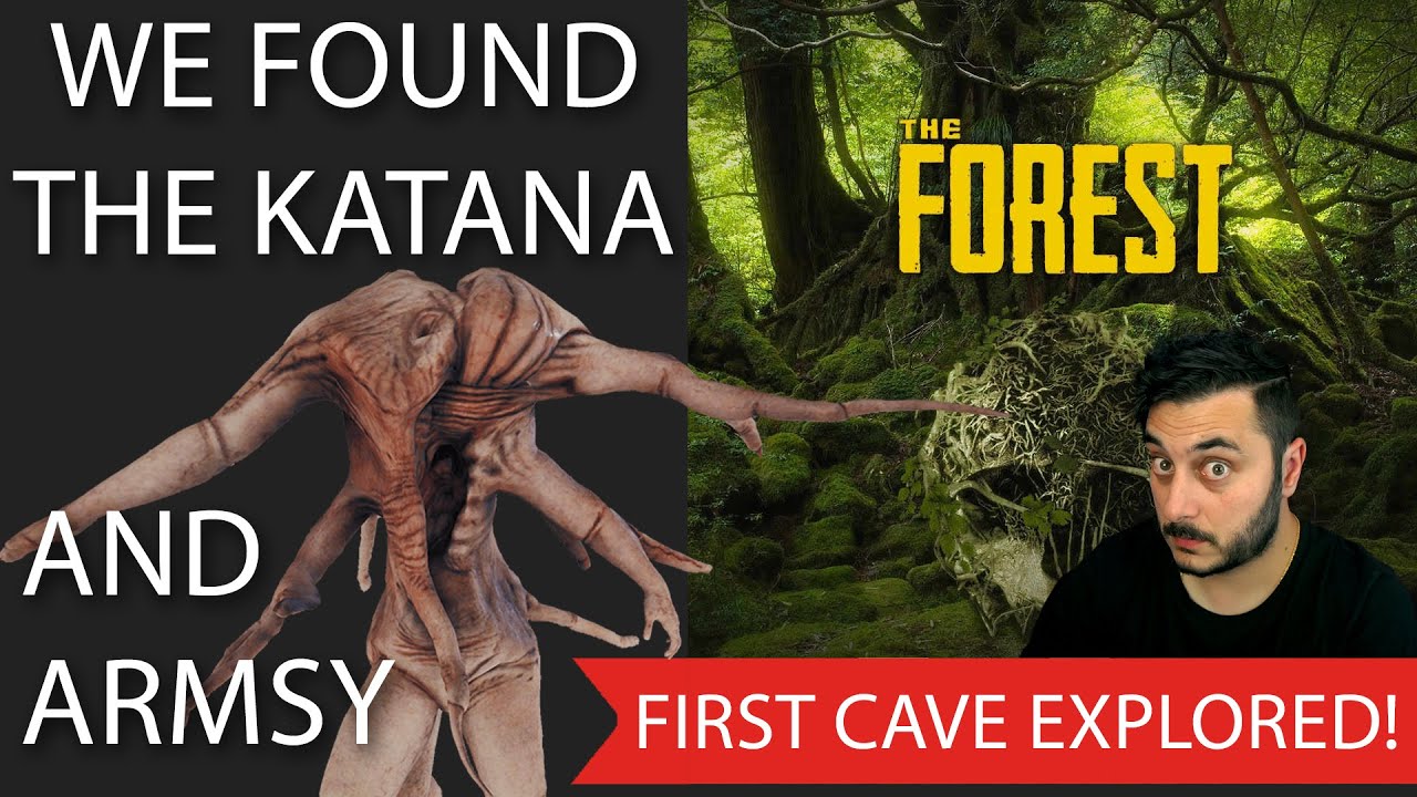 WE FOUND THE KATANA AND ARMSY - The Forest | Can we Finish it this time ...
