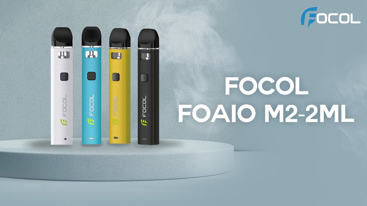 Focol Foaio M2-2ml disposable vape pen - YouTube