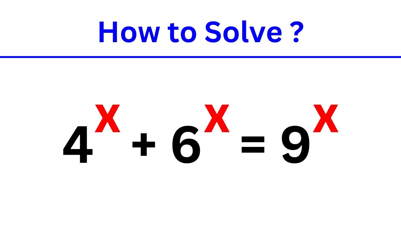 Solving Exponential Equation | Exponential Equation Trick - YouTube