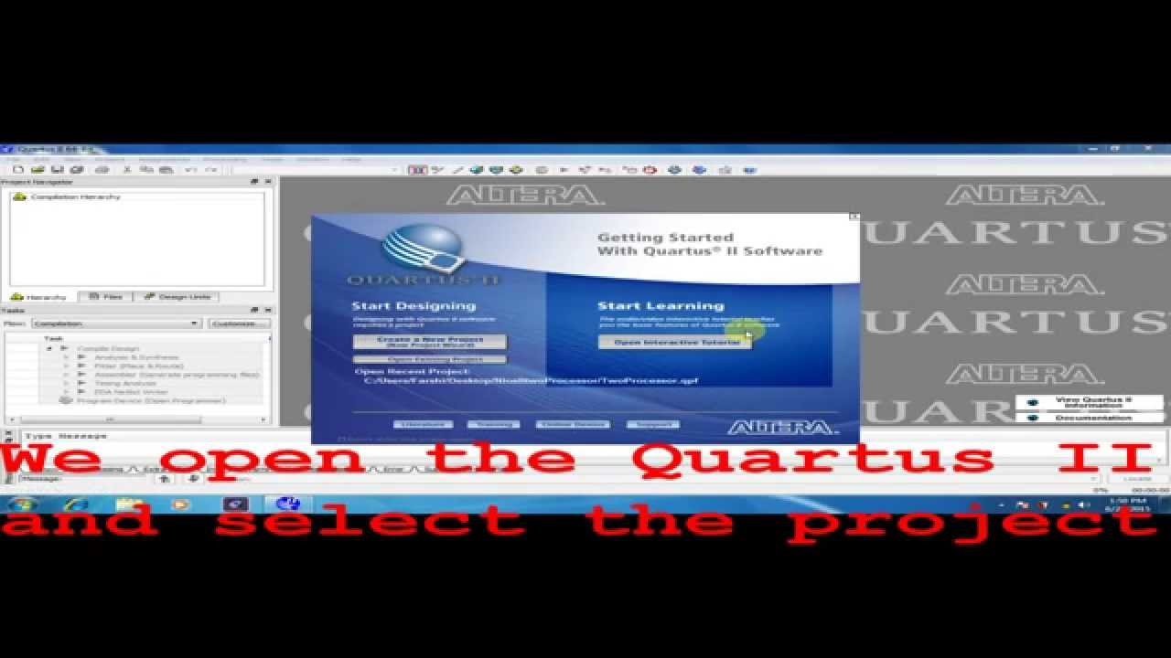 Project based Learning- Building a Soft core processor with NIOS II in Altera DE2 - YouTube