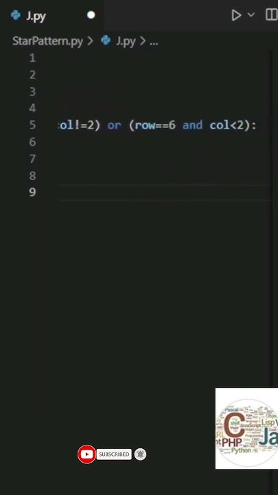 Python Pattern J Python Nested Loop Using Operator Python Shorts Loop Youtube
