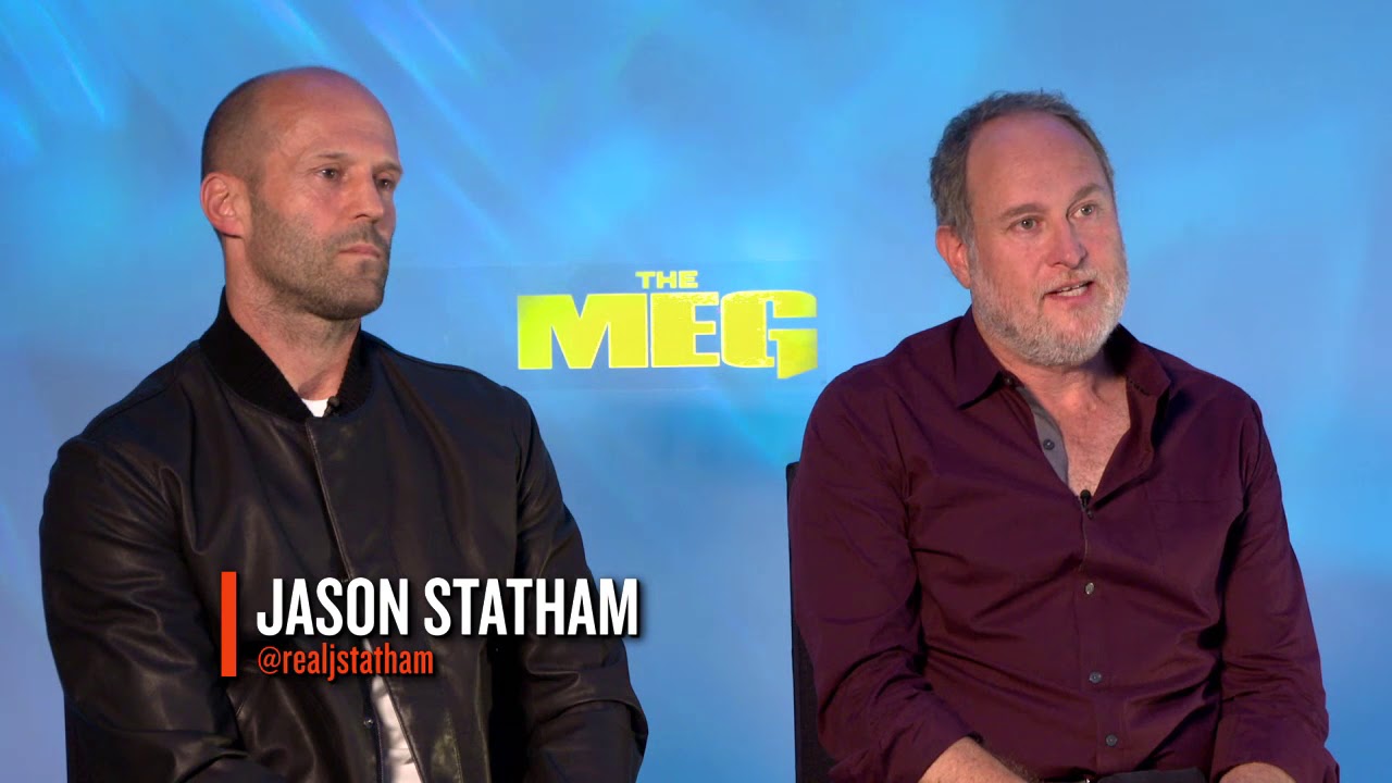 THE MEG Interviews: Jason Statham, Ruby Rose, Rainn Wilson - YouTube
