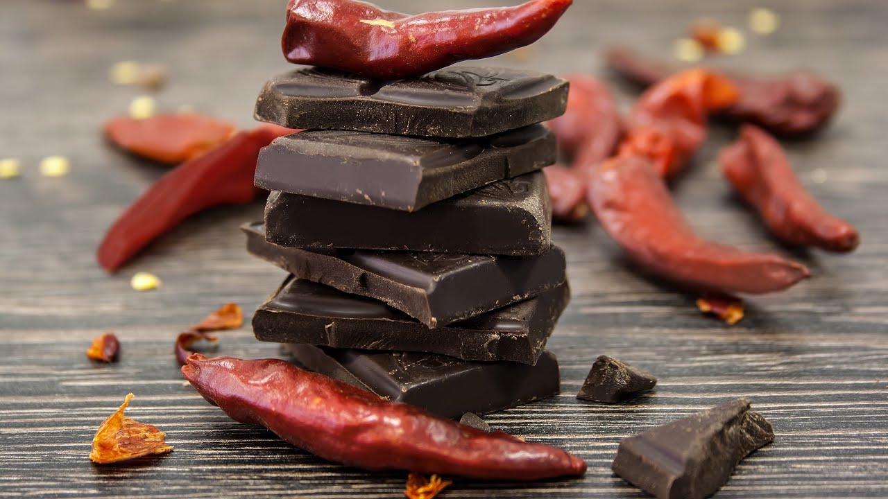 Tartelettes aux chocolat et Piments de Cayenne - YouTube