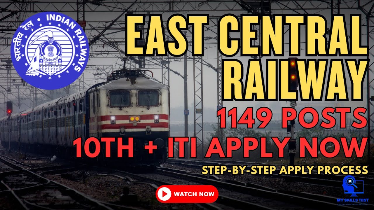 ECR Railway Apprentice Recruitment 2025 | 1149 Vacancies | No Exam ...