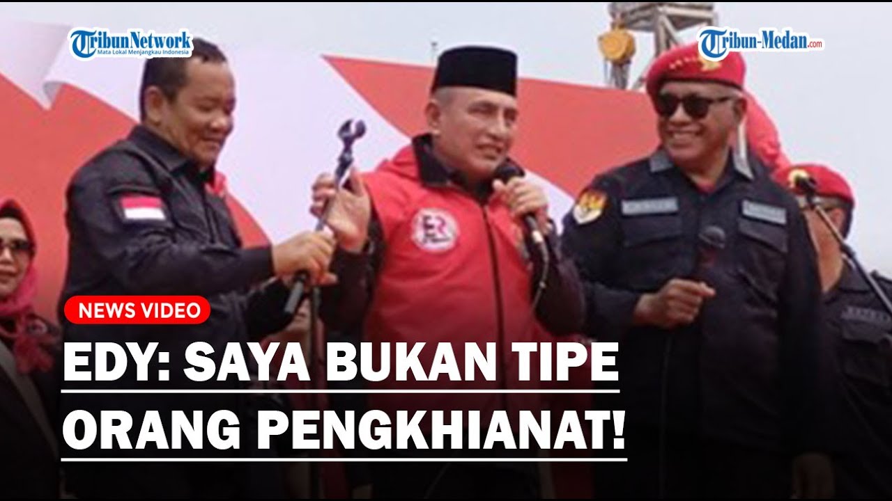 TERIAKAN LAWAN POLITIK DINASTI, PDIP Resmi Usung Edy: Kita Putus ...
