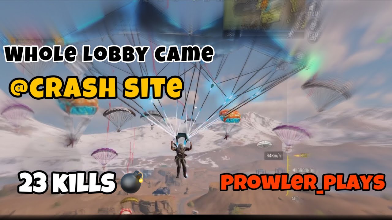 Whole Lobby Landed At Crash Site 💥🤯 23 Kills #callofdutymobile #codm # ...