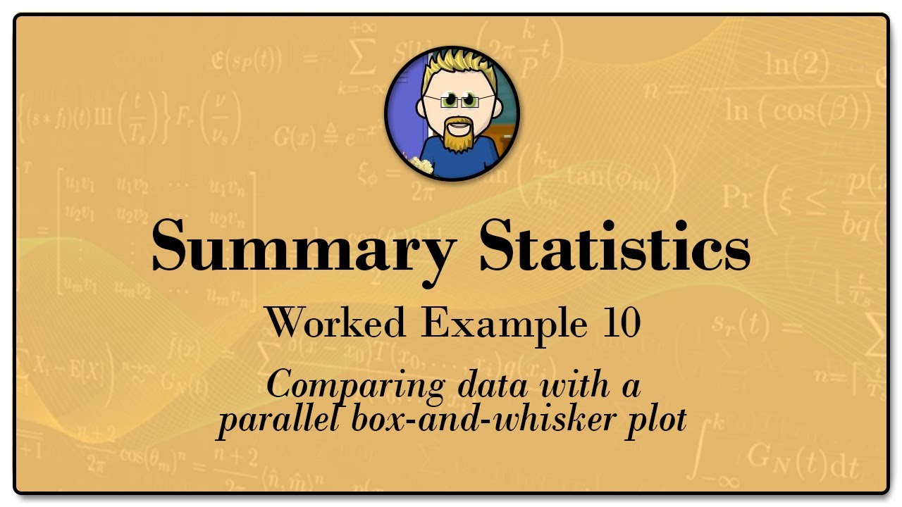 Summary Statistics Eg 10 - YouTube