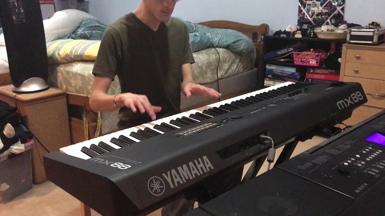 Mannheim Steamroller - Deck the Halls (covered on two keyboards) - YouTube