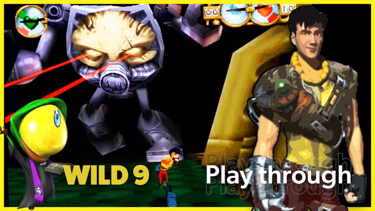 PS1 Longplay | Wild 9 | Upscaled HD PlayStation 1 | Playthrough - YouTube