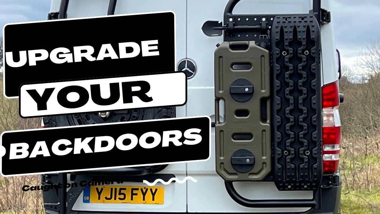 Mule Vans Ladder & Wheel Carrier for Sprinter, Man Tge, VW Crafter ...