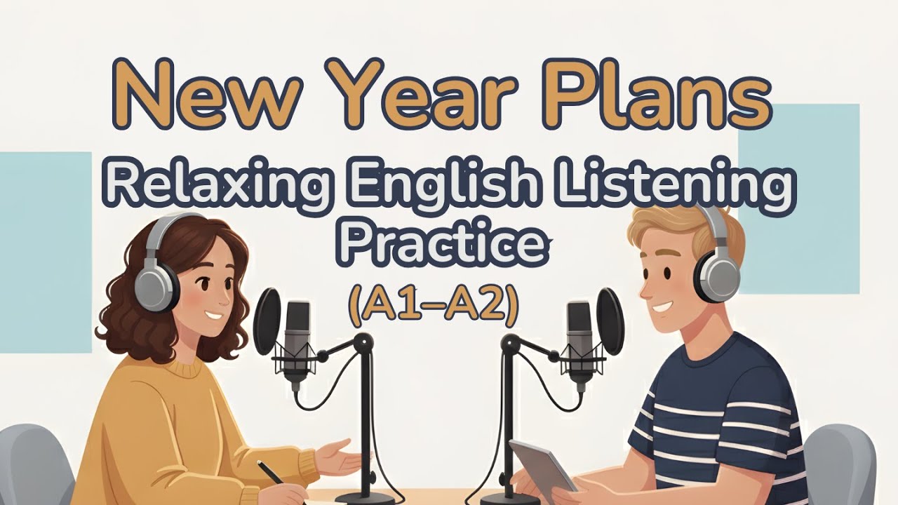 Learn English for New Year: Simple Plans & Easy Phrases (A1-A2) - YouTube