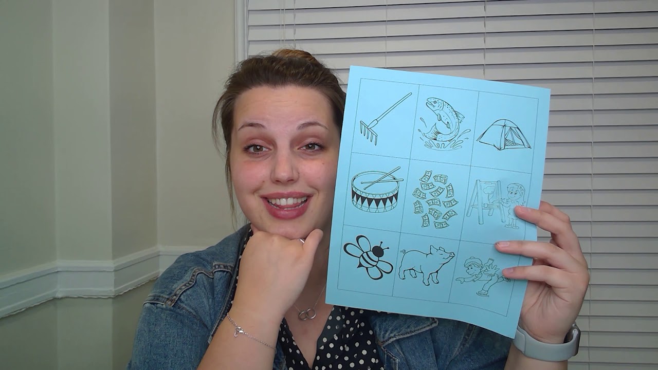 Ms Sorensen day 50 rhyme game prep - YouTube