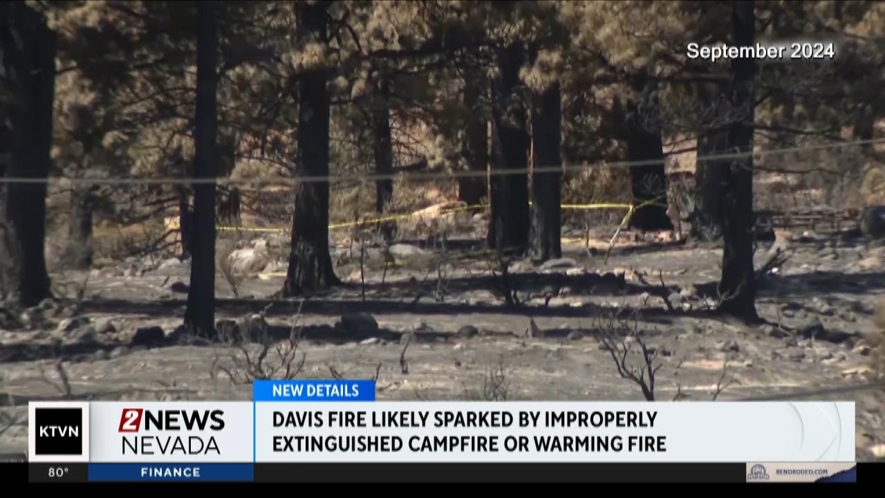 Likely cause for Davis Fire identified - YouTube