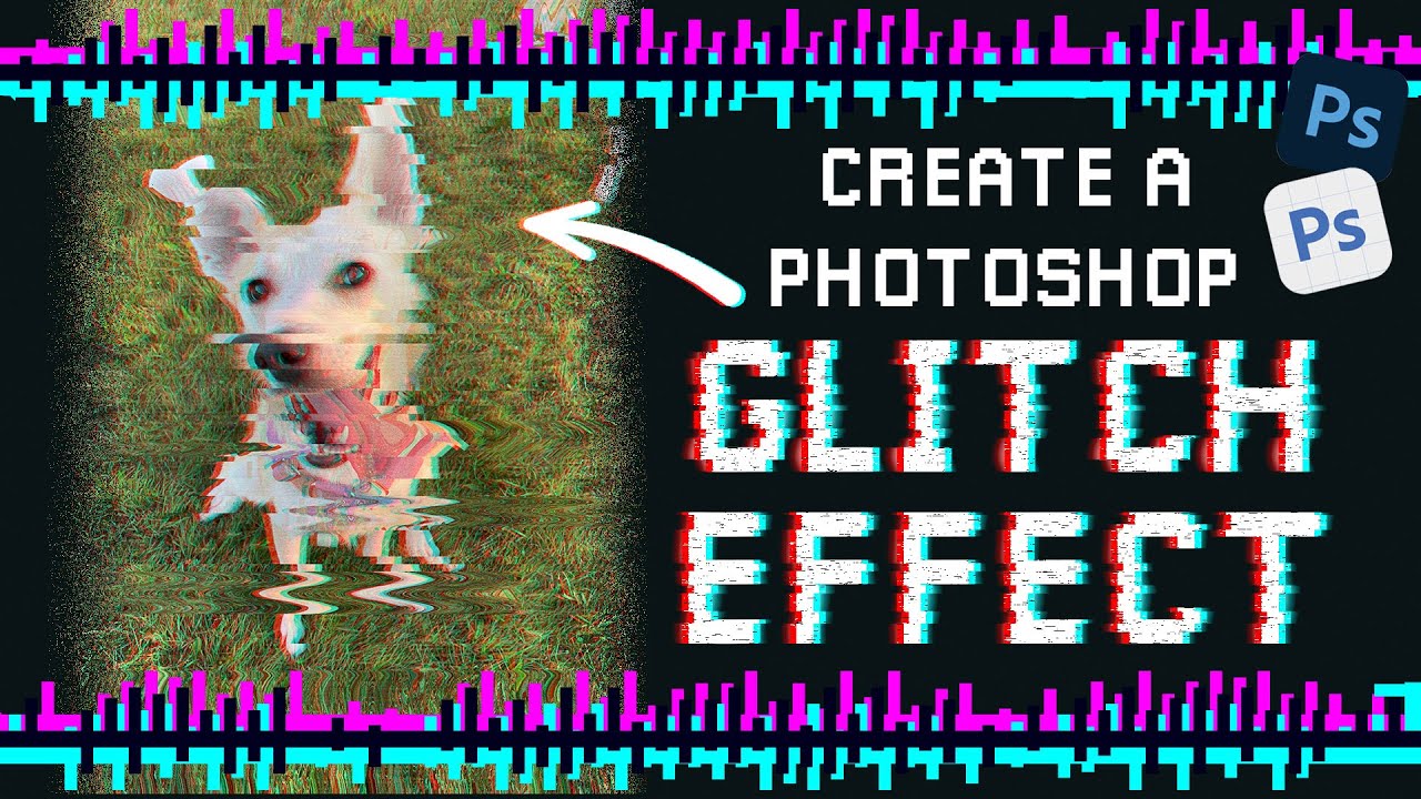 Glitch Effect in Photoshop Tutorial - YouTube