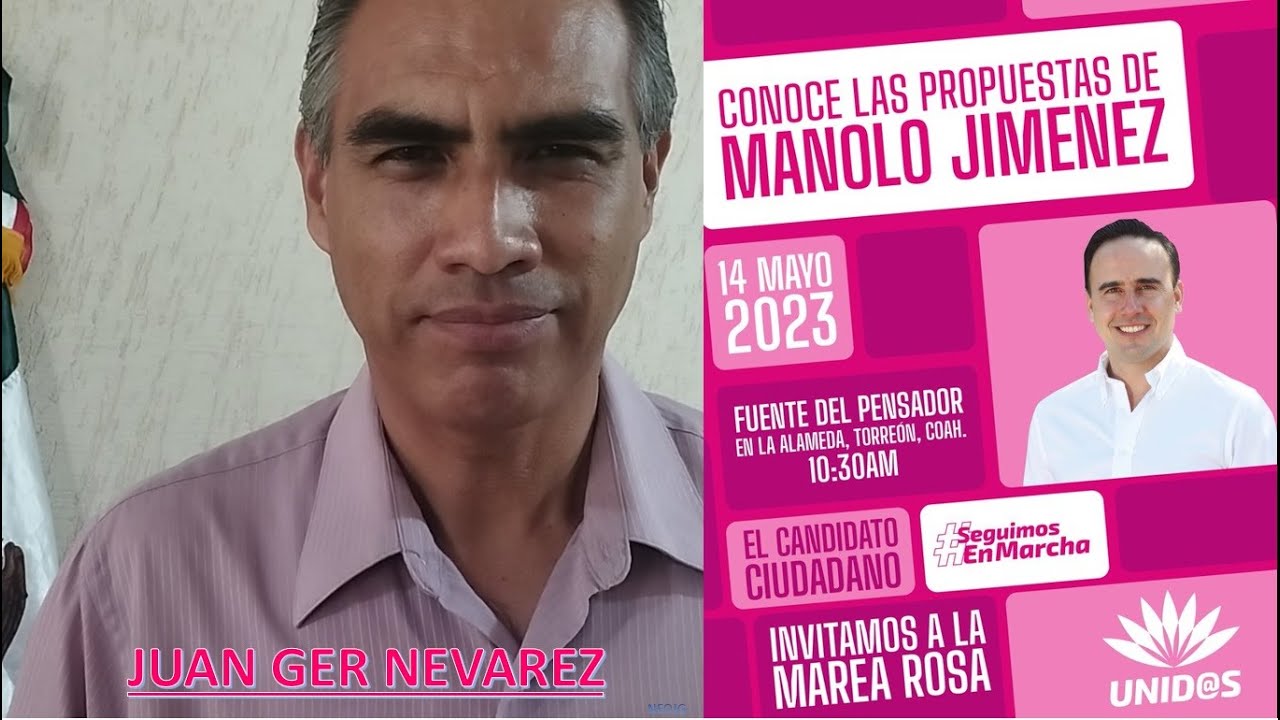 08 JUAN GER NEVAREZ INVITACION TOERREON MAREA ROSA - YouTube