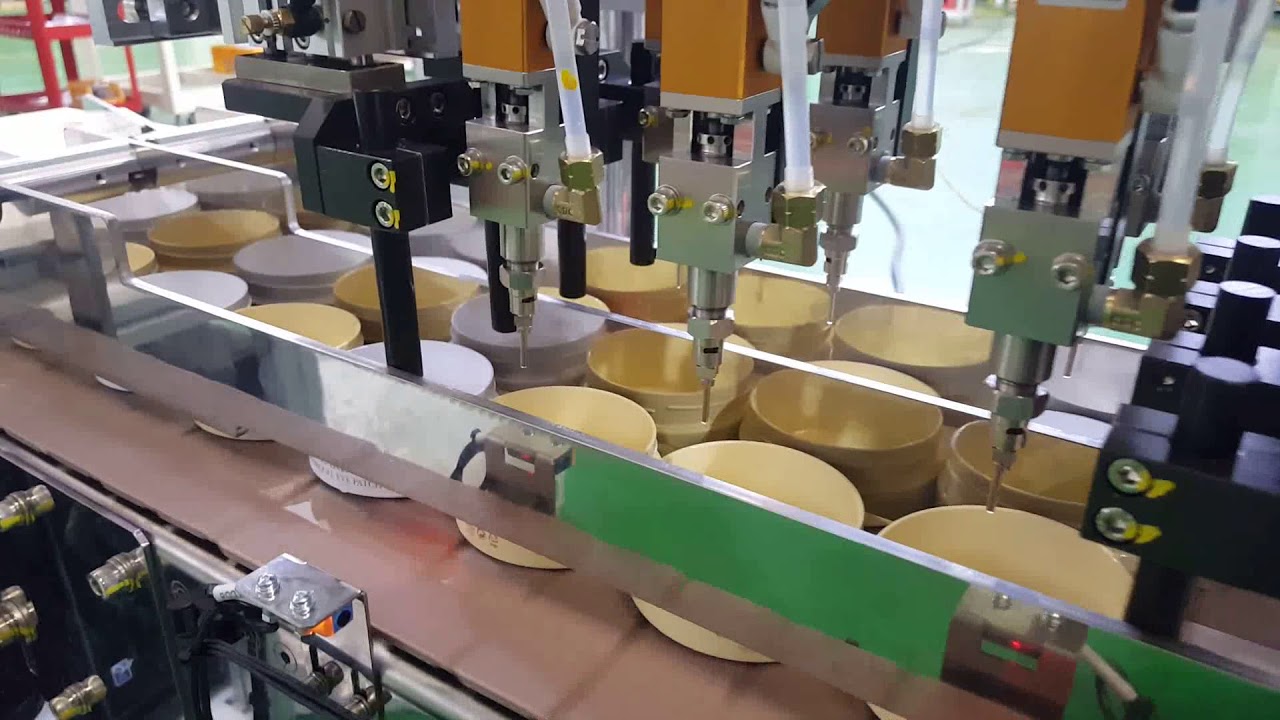 Essence Filling Machine (에센스충진기) - YouTube