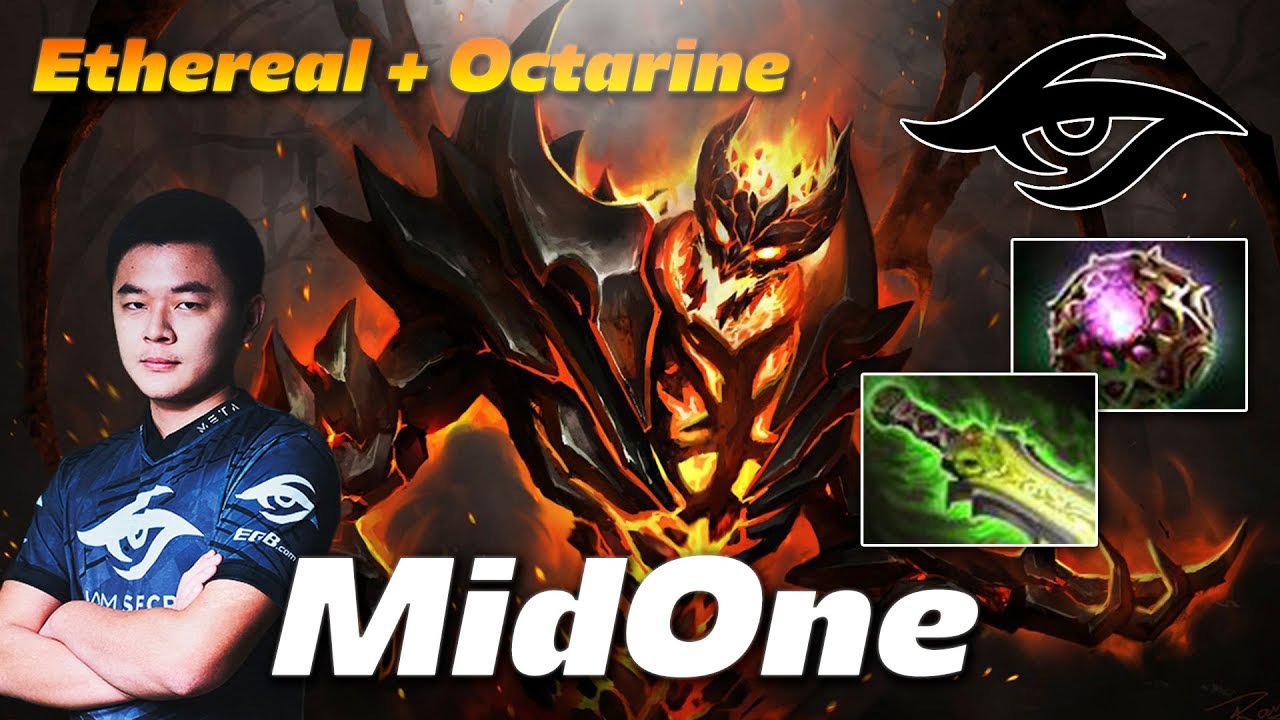 MidOne Shadow Fiend [Ethereal + Octarine] - Dota 2 Pro MMR Gameplay ...