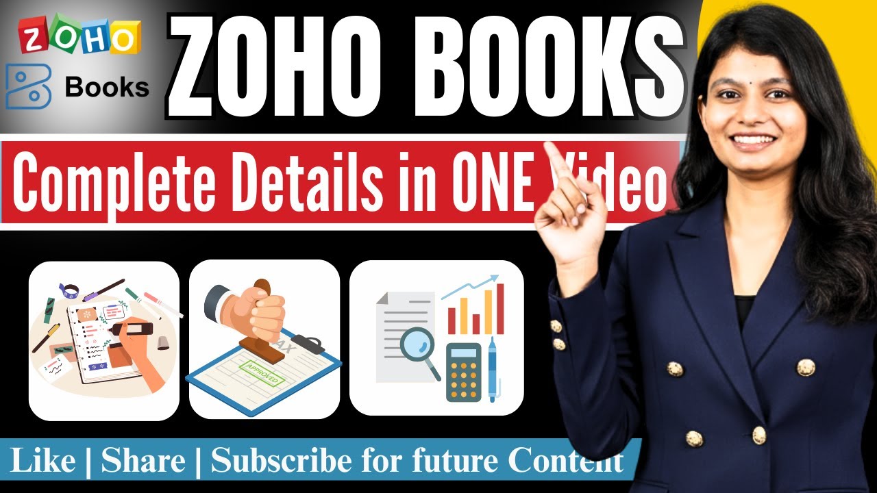 What is ZOHO Books? | Features, Benefits & Complete Overview - YouTube