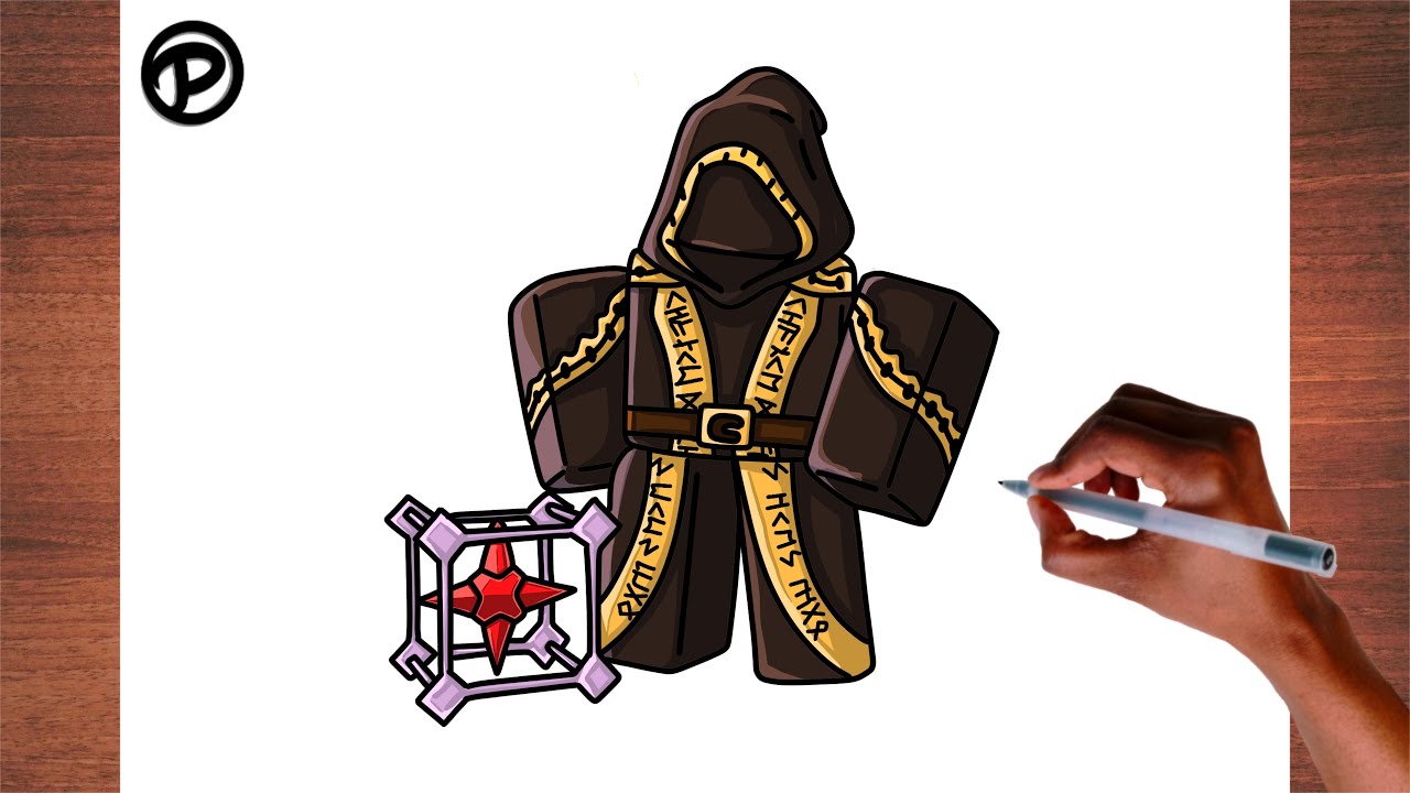 How To Draw Taph From Forsaken Step by step - YouTube