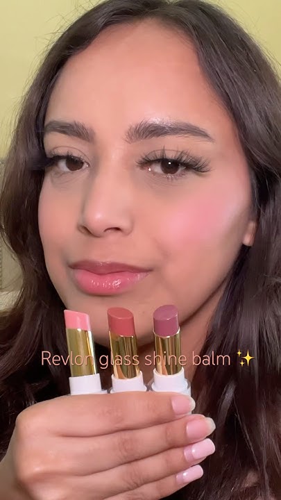 My top 3 picks Revlon lip balms #revlon #lipbalm #latinamua #makeup #beautyshort - YouTube