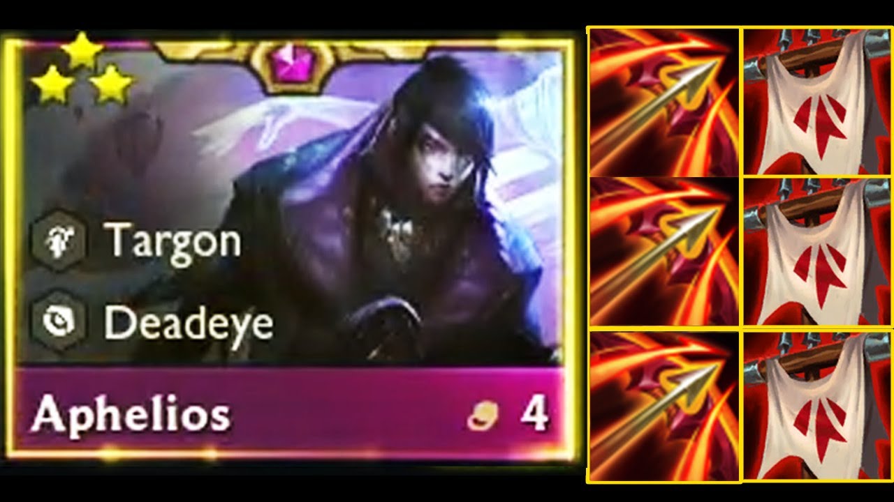 3 Star Aphelios X3 Runaan Hurricane Tft Set 9 Youtube