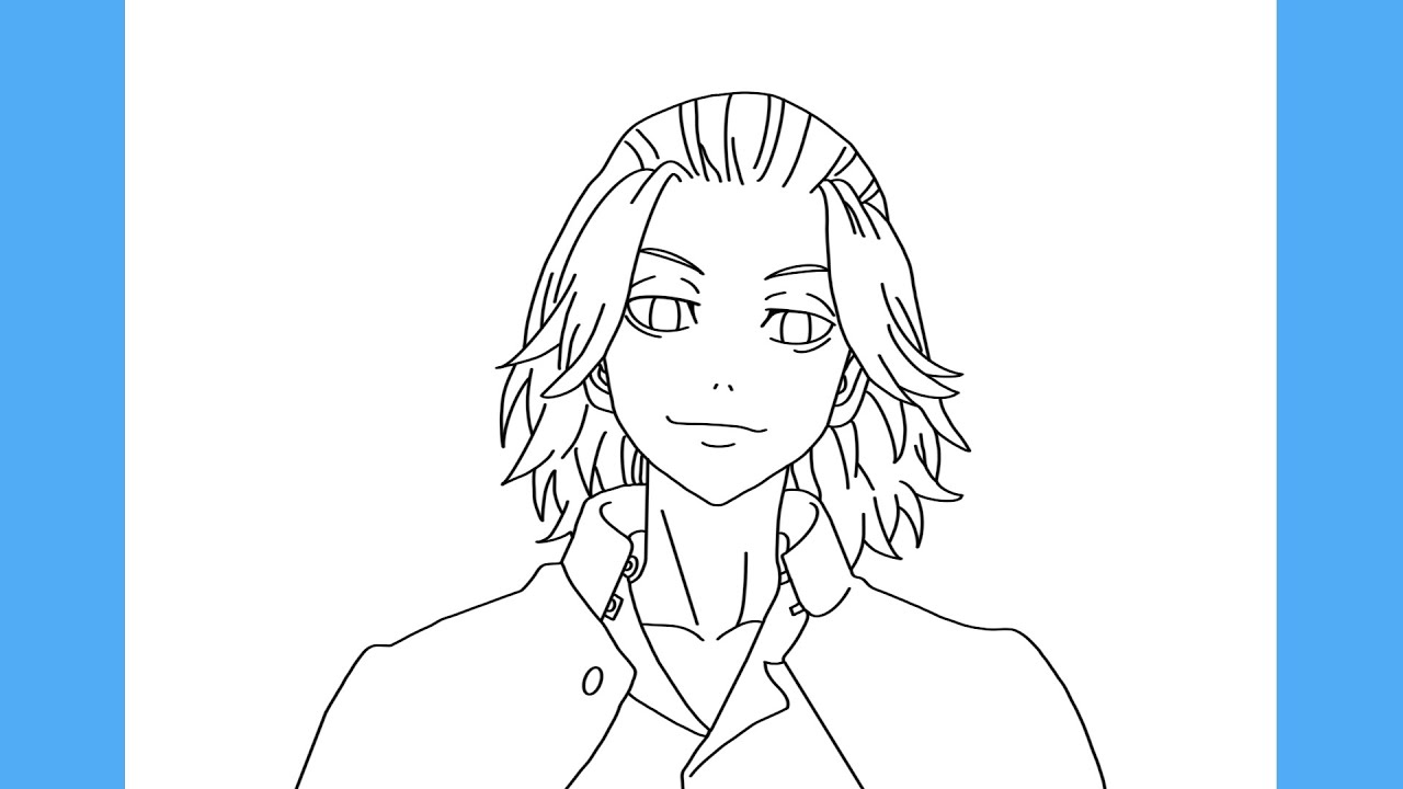 HOW TO DRAW MIKEY (SANO MANJIRO) -Tokyo Revengers - YouTube