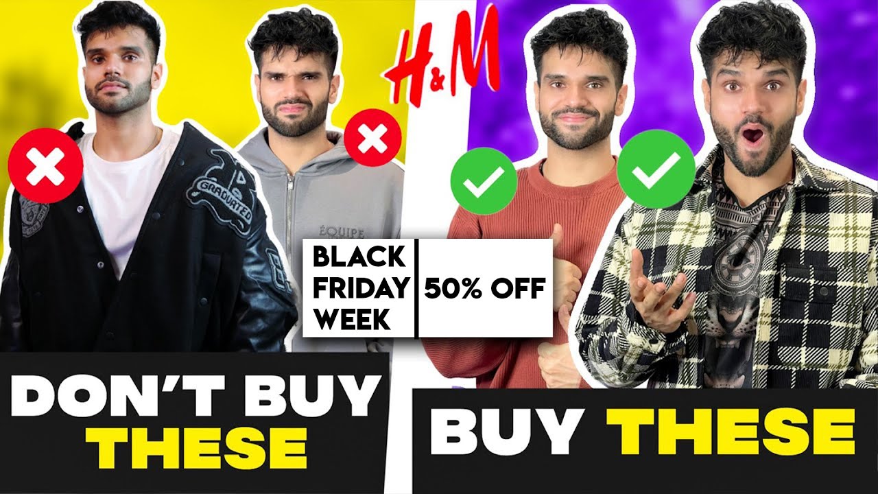 H&M SALE 2024 - Winter Must Haves | HnM Shopping Haul for Men ...