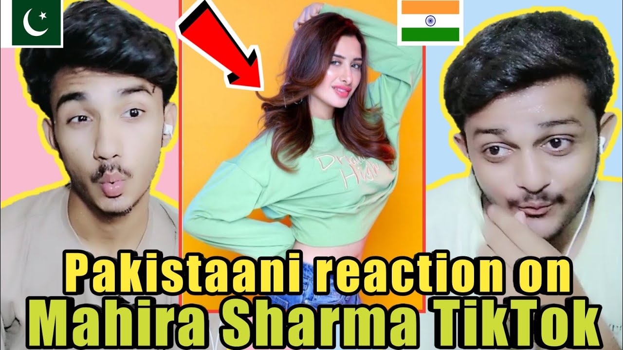 Pakistani reaction on Indian | Mahira Sharma Latest TIKTOK Videos ...