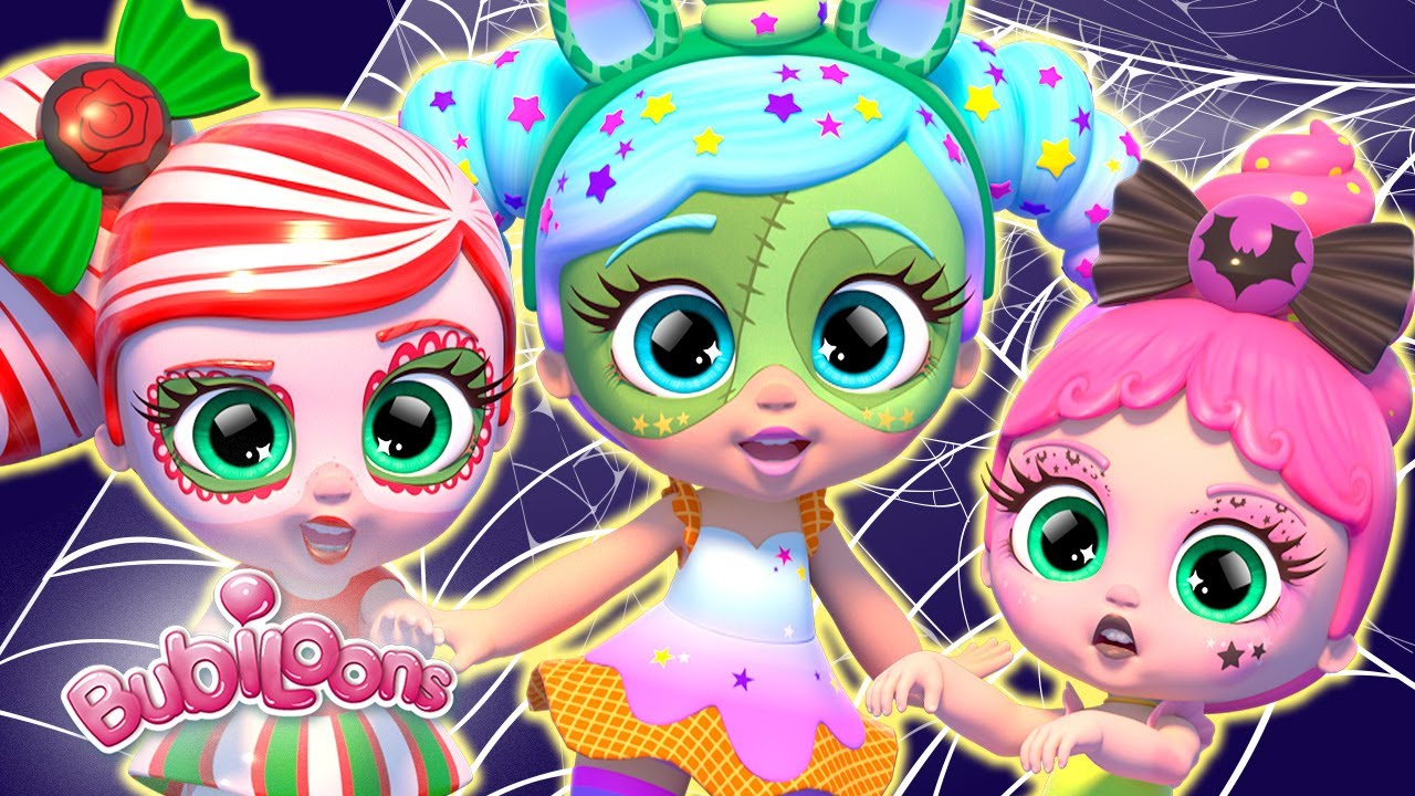 🎃 HALLOWEEN 🎃🐲 The MONSTER of the STORAGE ROOM 🐲 BUBILOONS 🎈 BUBIGIRLS ...