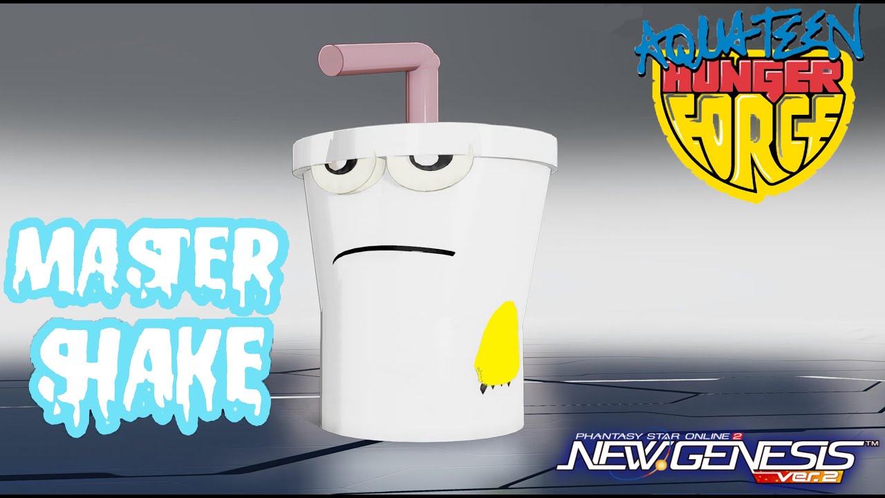 Master Shake (Aqua Teeen Hunger Force) - PSO2 NGS Cosplay - YouTube