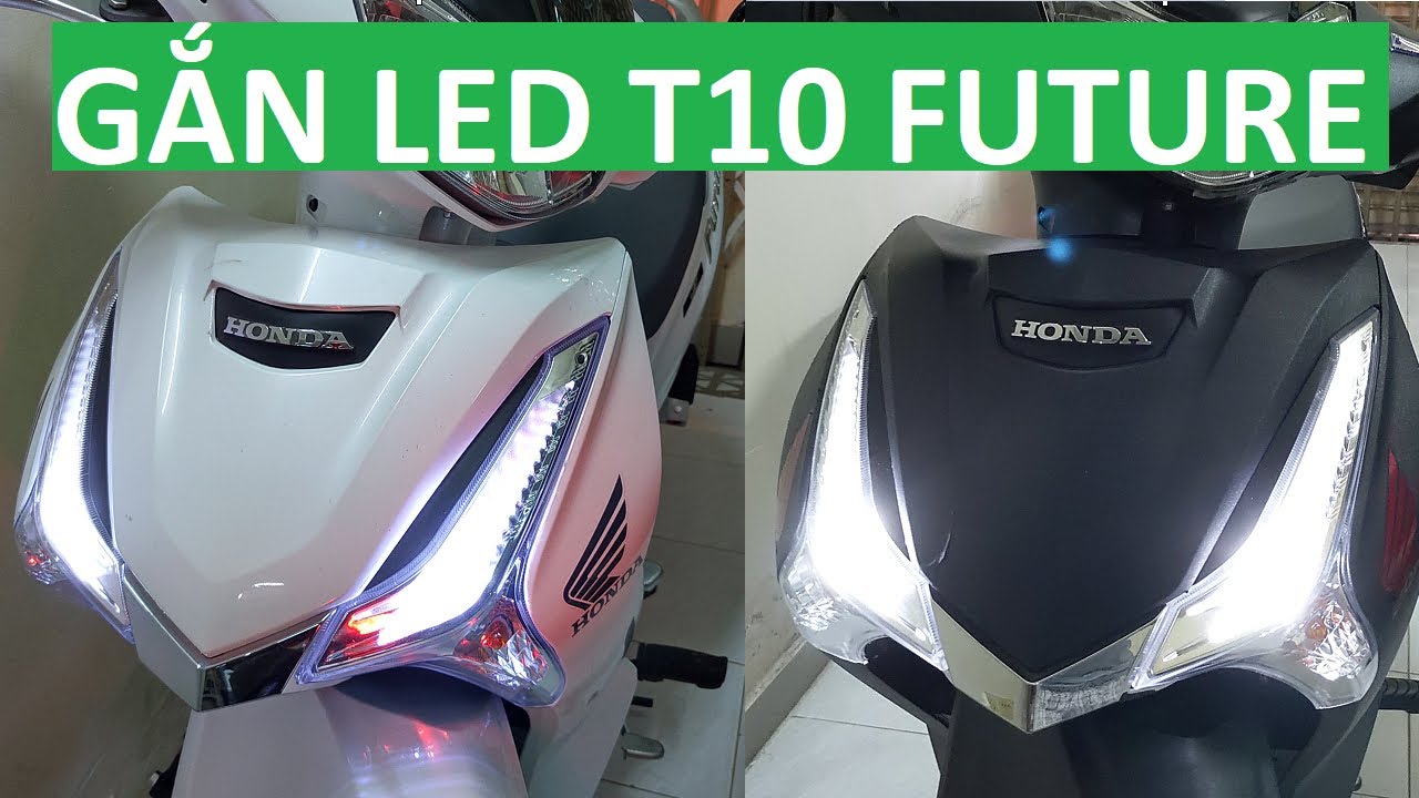 Hướng Dẫn Gắn Đèn Led Cho Honda Future 2018 - 2019 | Honda Future DRL ...