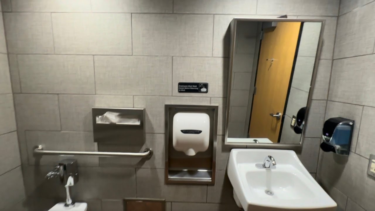 Regal Cinemas Unisex Restroom - YouTube