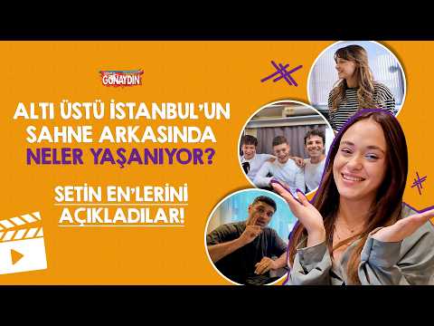 Altı Üstü İstanbul dizisinin setine ziyaret ve çok özel röportajlar!
