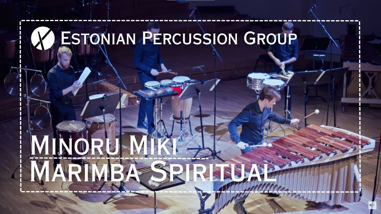 Minoru Miki - Marimba Spiritual - YouTube
