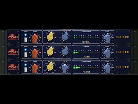 Equalisers | Analog in the Box BLUE EQ - YouTube
