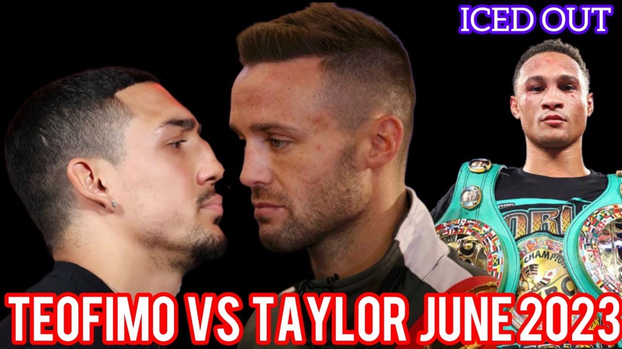 Teofimo Lopez vs Josh Taylor JUNE 2023. Regis Prograis ICED OUT till he ...