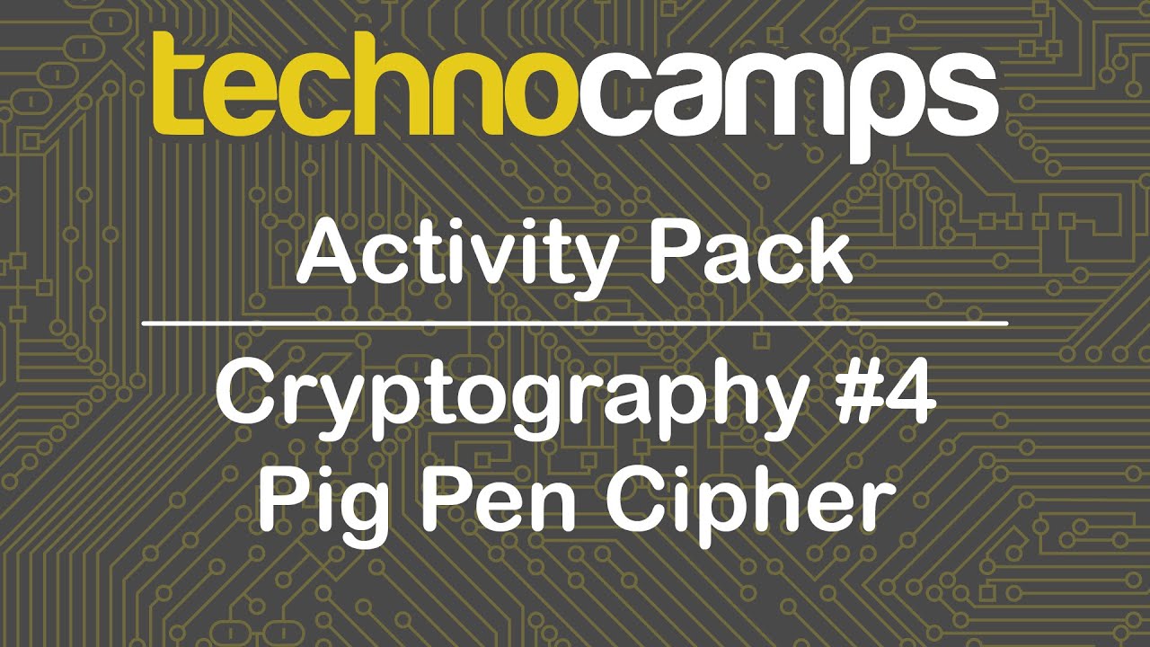 Cryptography #4 - Pig Pen Cipher - YouTube