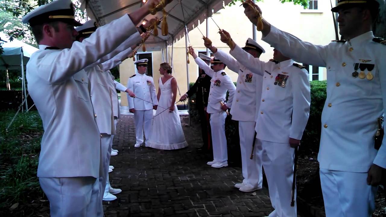 sword arch - YouTube