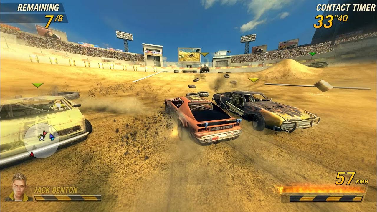 FlatOut 2 DERBY - YouTube