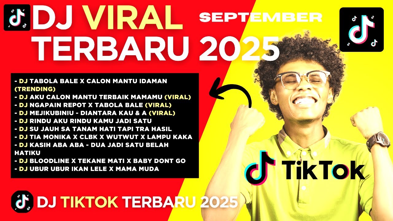 DJ tiktok terbaru 2025 yang lagi viral Remix Viral Full Bass Bikin Auto ...