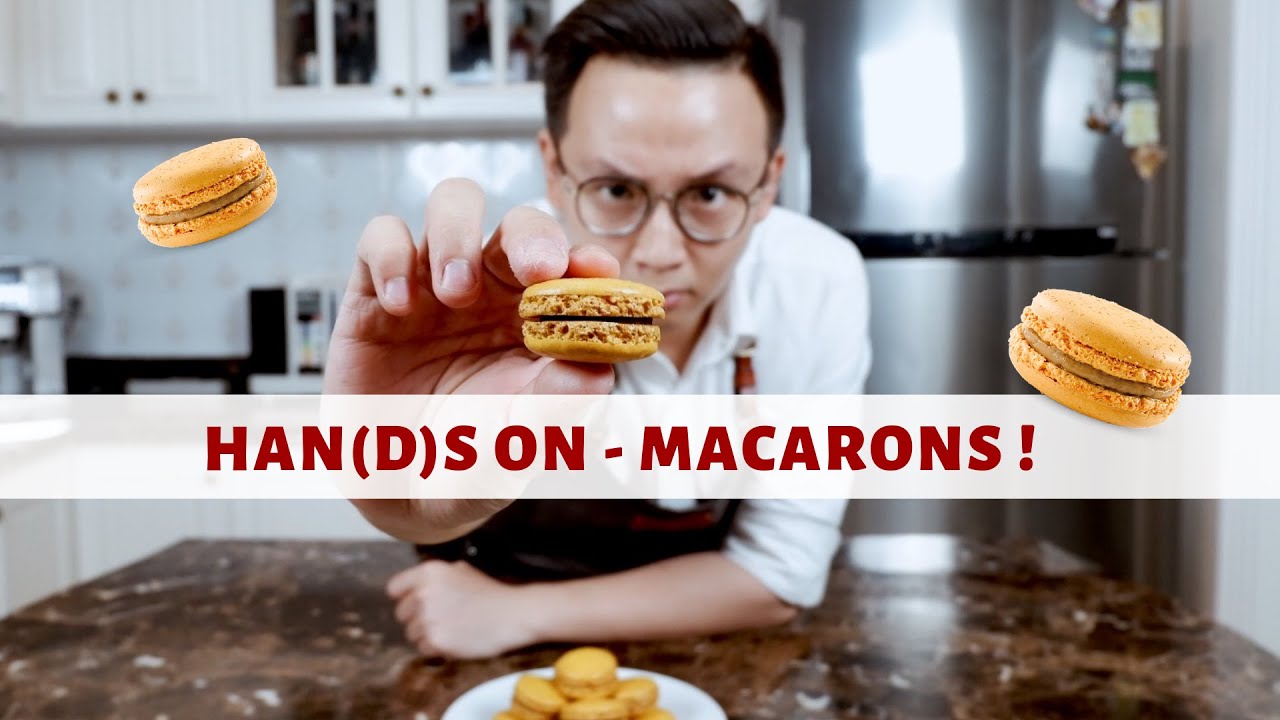 HAN(D)S ON - 004 🥯| TUTORIAL MACARONS ANTI GAGAL !! - YouTube