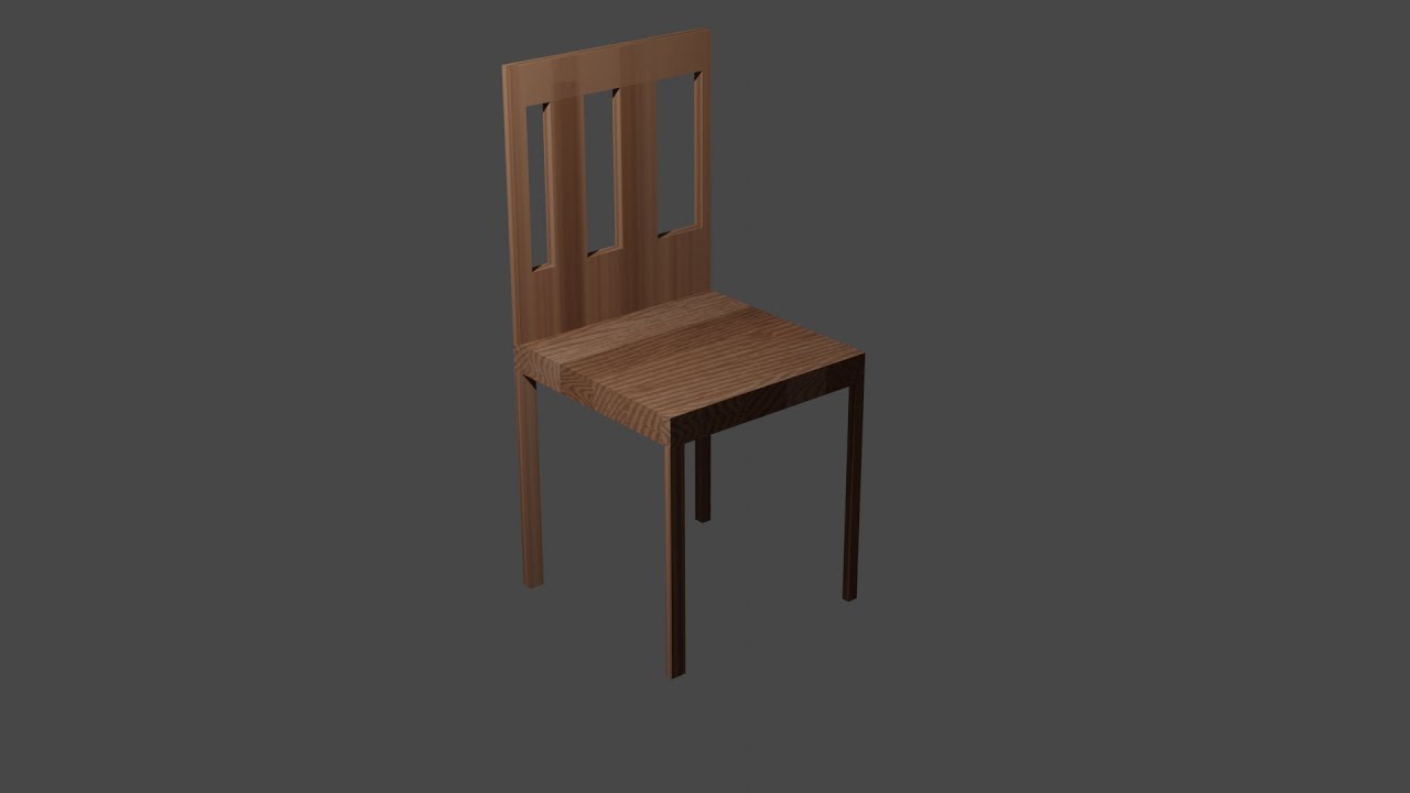 Chair -Blender (Tutorial) - YouTube