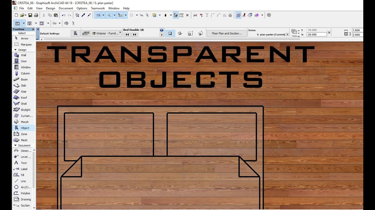 Translucent Transparent Objects In ArchiCAD YouTube Translucent Transparent Objects In ArchiCAD YouTube