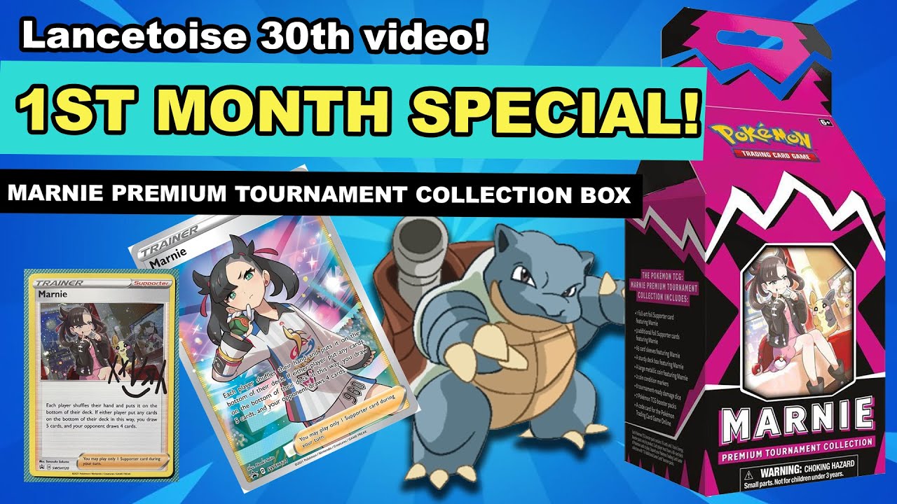 THE 30th VIDEO! - Marnie Premium Tournament Collection Box Opening ...
