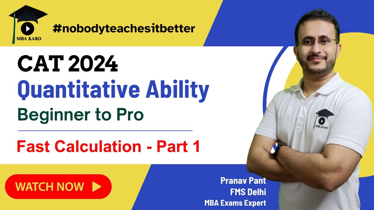 Complete Quantitative Ability from Basic to Advanced Level for CAT ...