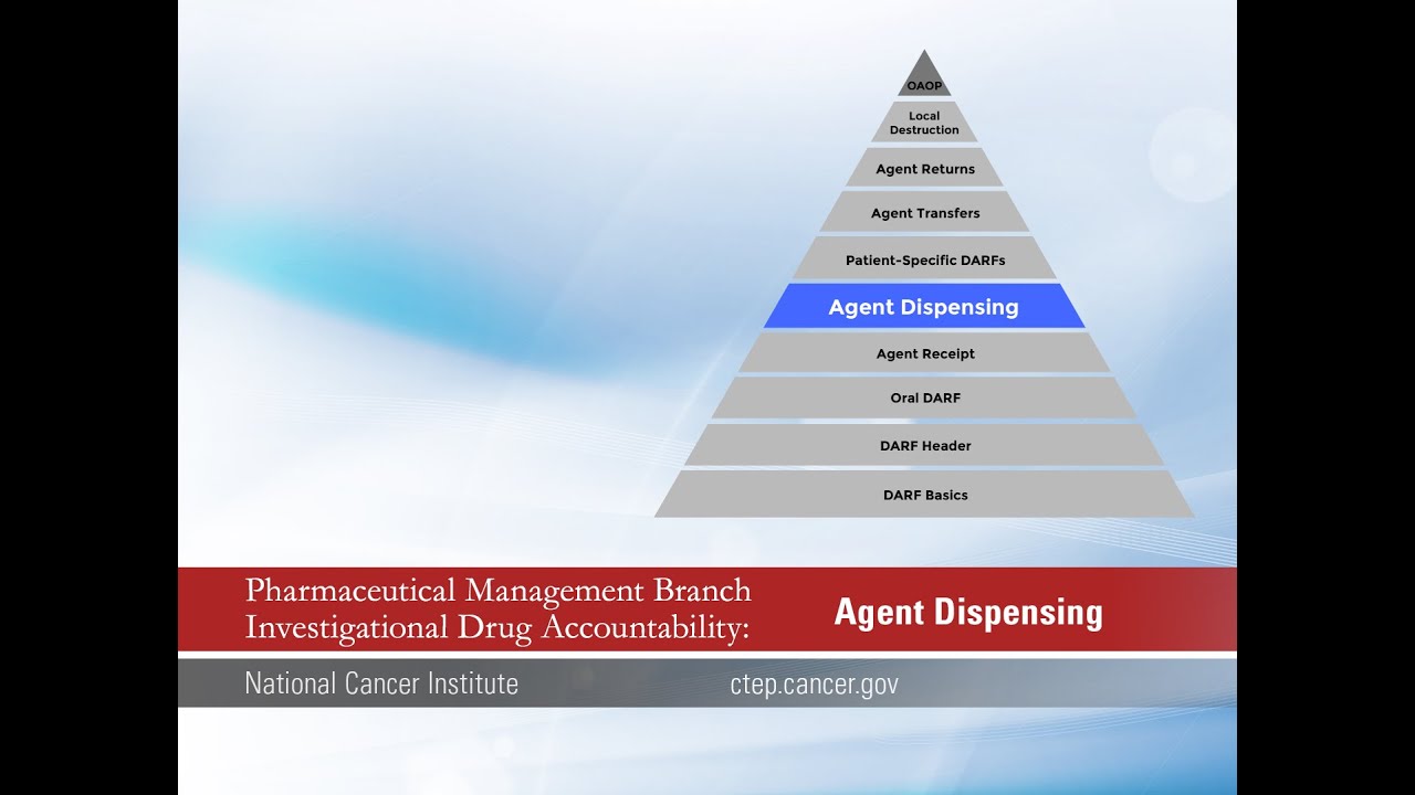 Investigational Drug Accountability: Agent Dispensing - YouTube