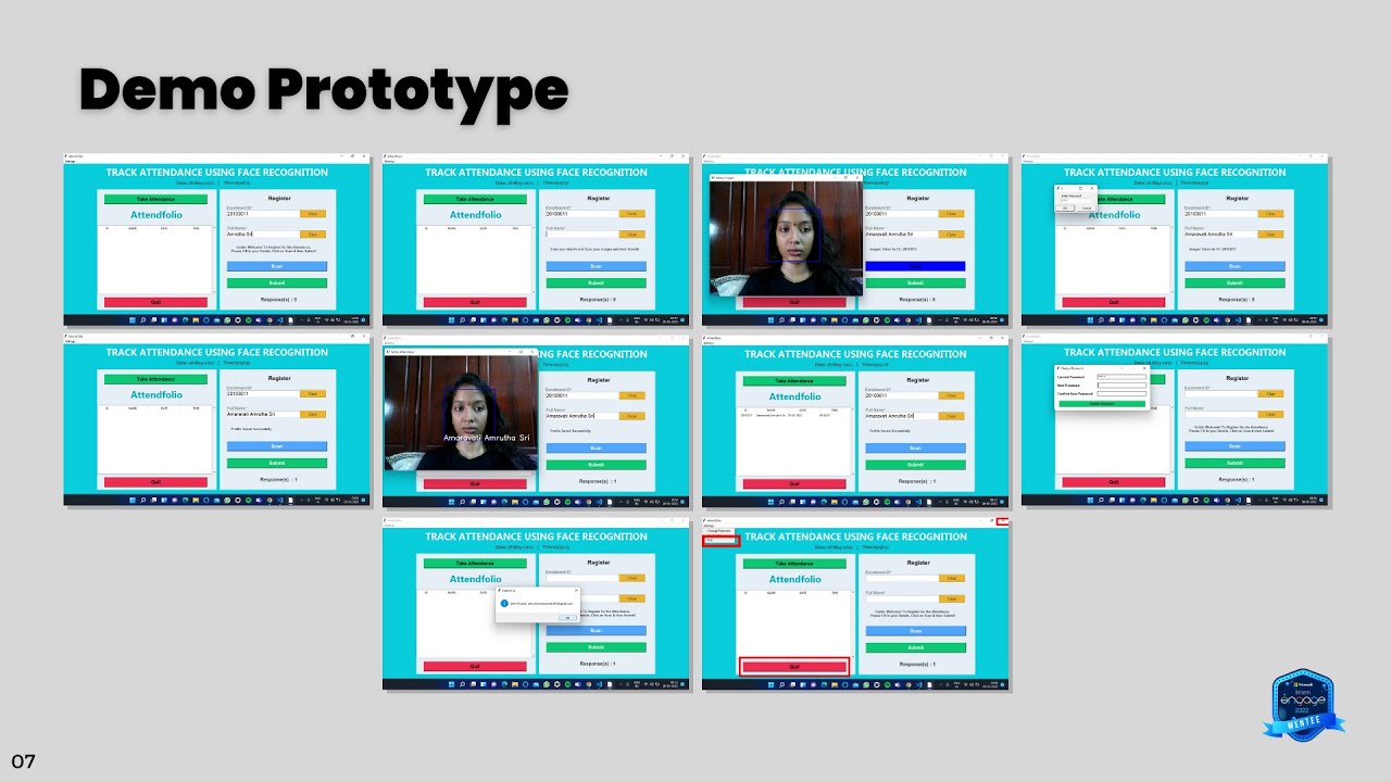 Attendfolio - Demo Project || Microsoft Engage'22 || Microsoft SWE ...