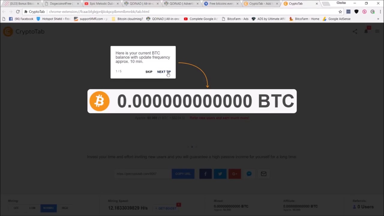 Free Bitcoins | Easy Earning | Up to 1BTC PER MONTH! - YouTube